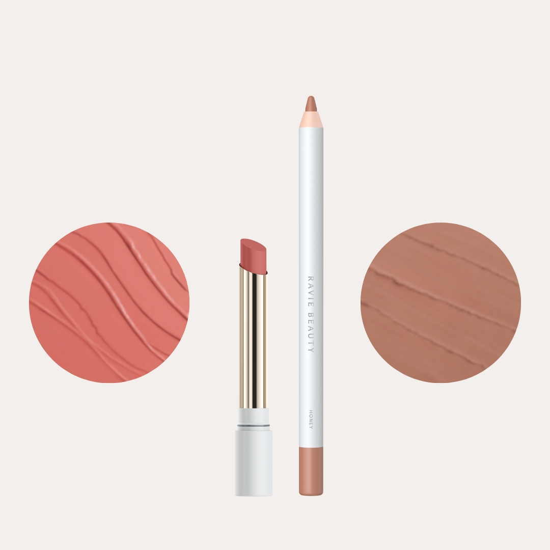 Everyday Nude Peach Lip Combo – Ravie Beauty